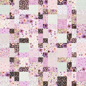 Strewn Quilt Pattern -PDF Download - Simply Take Two 10" Layer Cakes to ...
