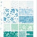 Shadowgrapgh > Teal (16964-15) From Janet Clare's 'bluebell' Moda ...