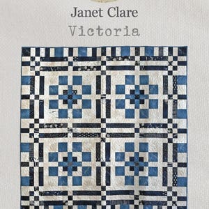 Victoria - Quilt Pattern - an Entrancing Quilt Design Using Three Tones ...