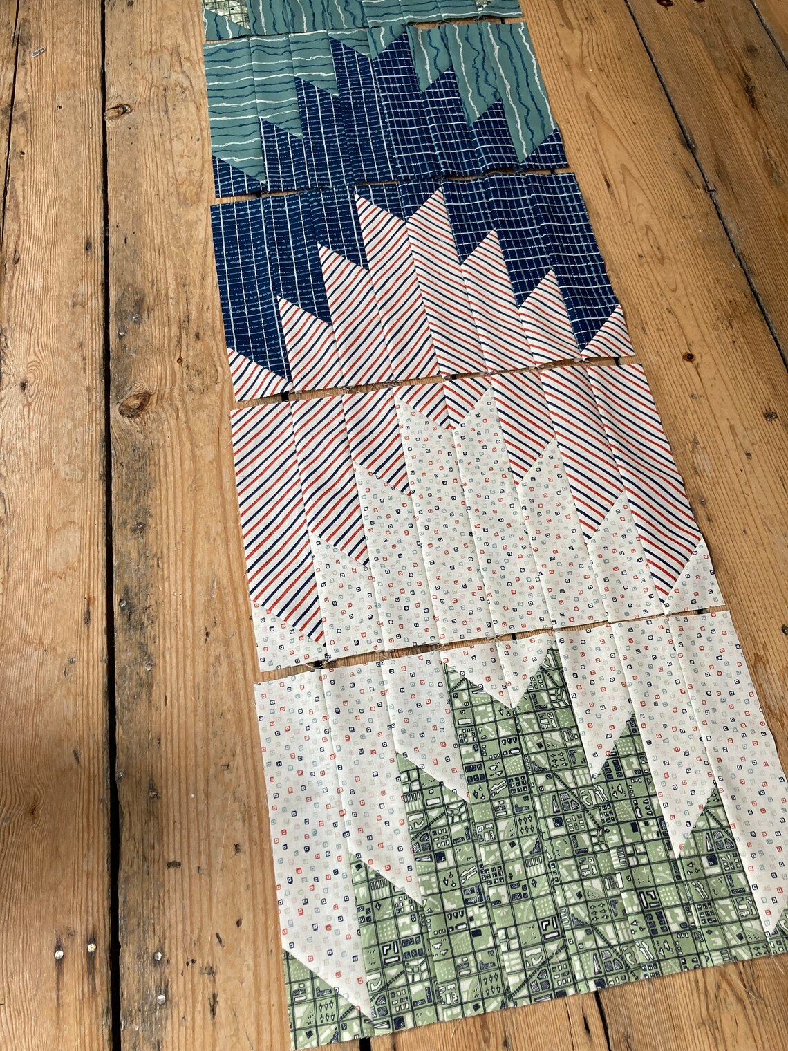 Mountain Time Quilt Pattern Featuring 'delectable - Etsy