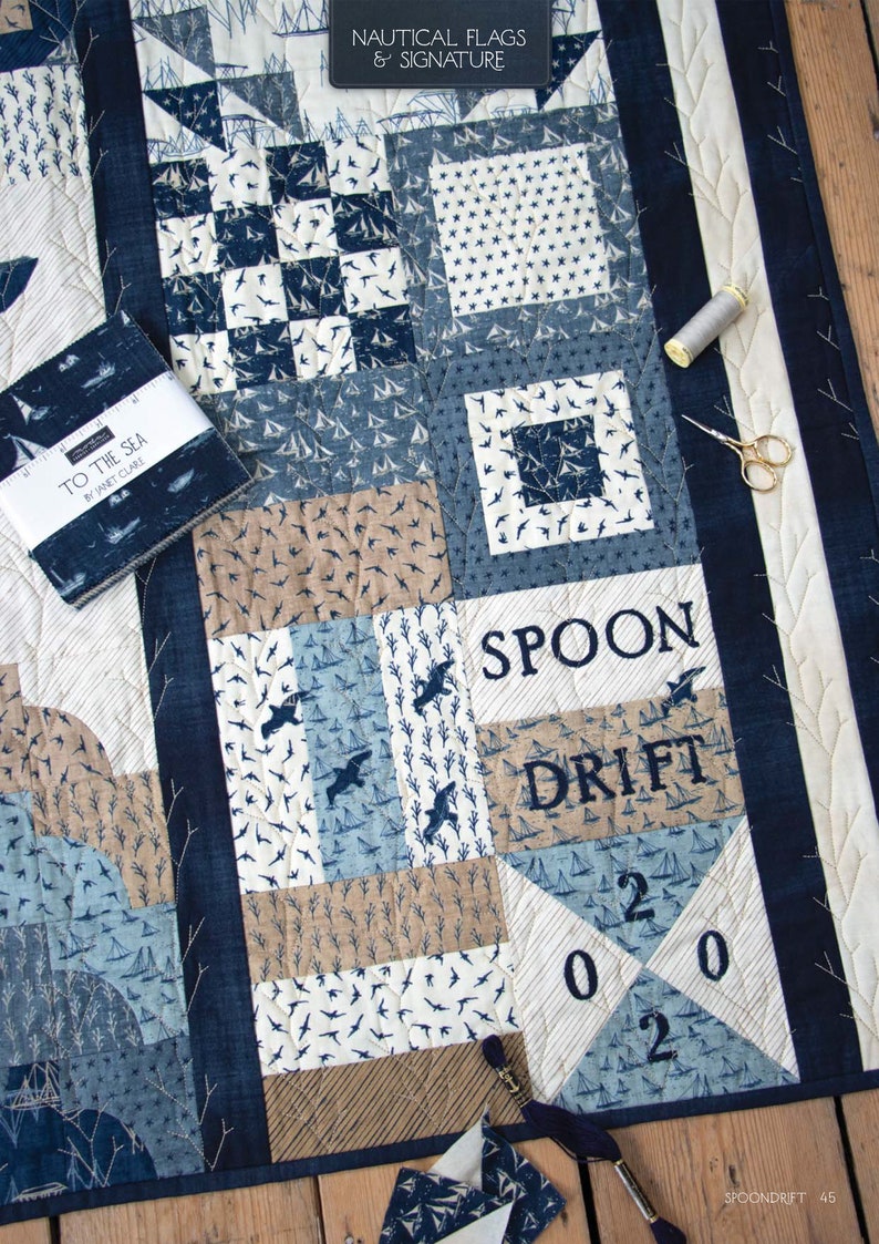 Spoondrift - A Fabulous Pattern Book for a Sampler Quilt Celebrating ...