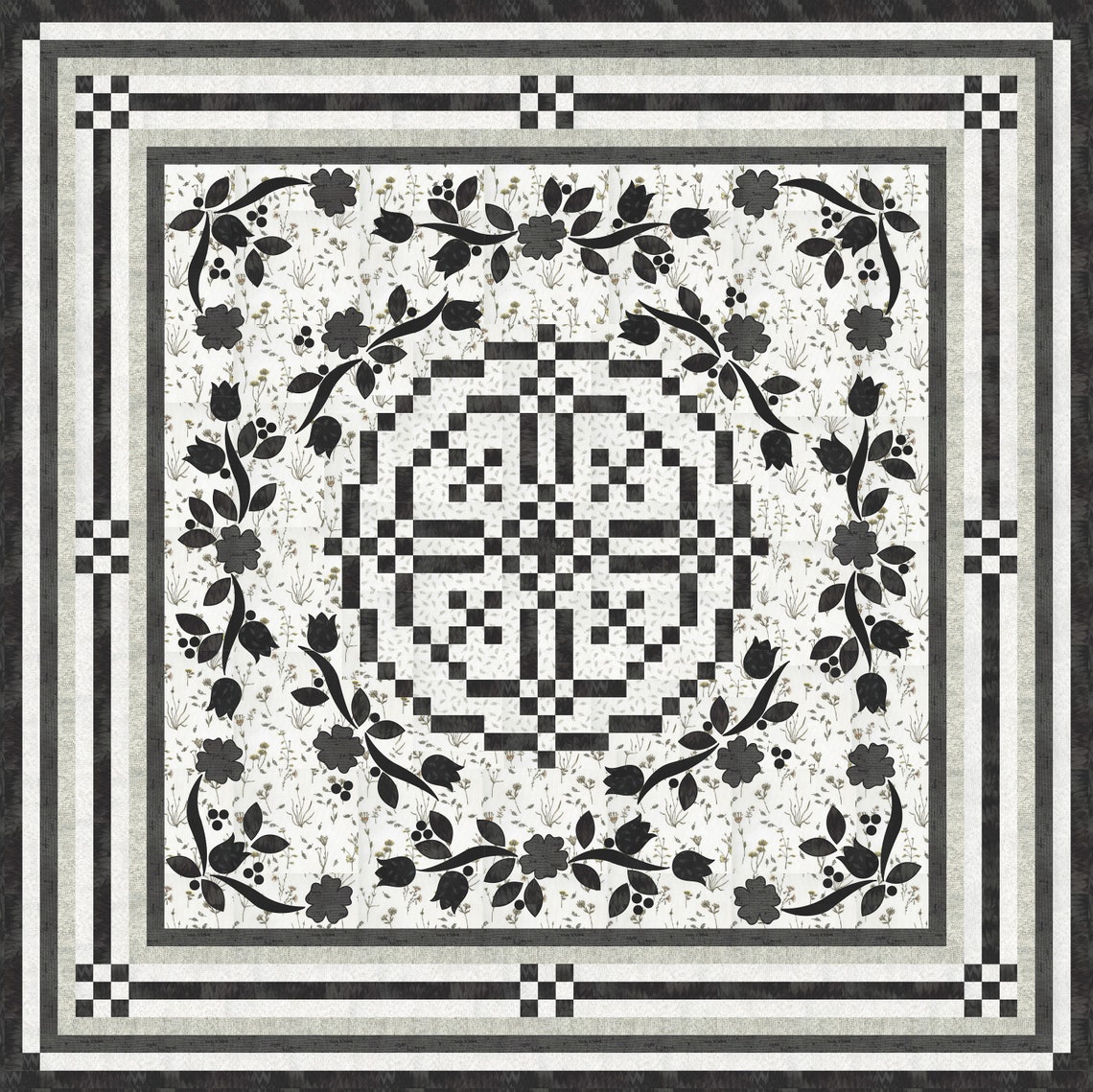 Constance Quilt Pattern A Timeless and Elegant Design - Etsy