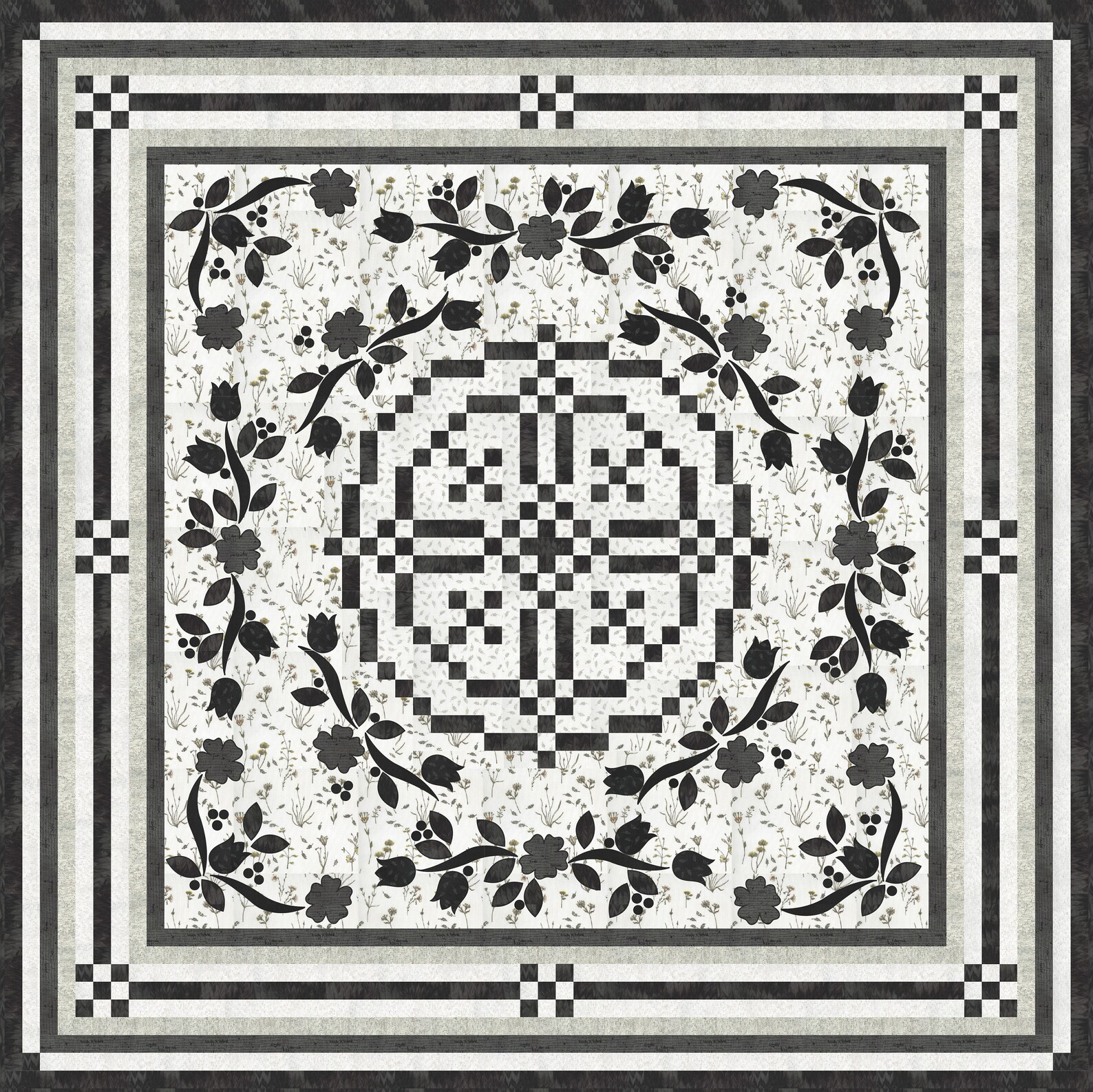 Constance Quilt Pattern A Timeless and Elegant Design - Etsy