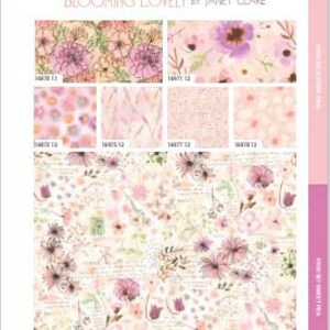 Palette> Grass (16977-13) From Janet Clare's 'blooming Lovely' Moda ...