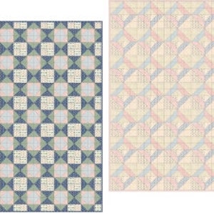 Playtime - Quilt Pattern - A Lovely Design Using Janet Clare's 'freya ...