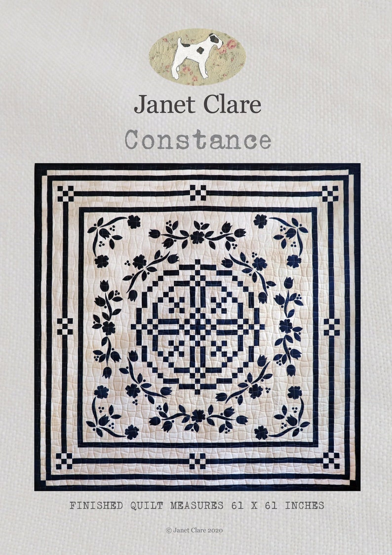 Constance Quilt Pattern A Timeless and Elegant Design - Etsy
