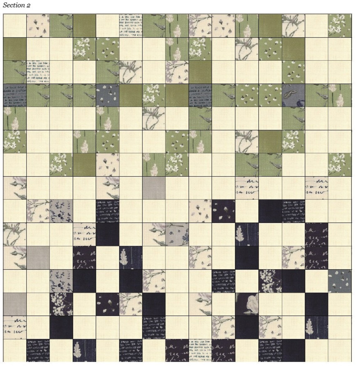 Felicity Quilt Pattern an Elegant Quilt Pattern Featuring | Etsy UK