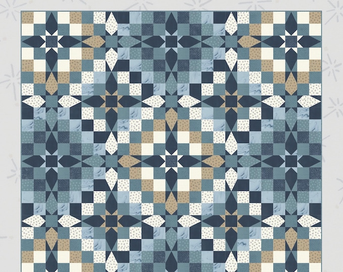 Mountain Time Quilt Pattern - Featuring 'delectable Mountain' Blocks ...
