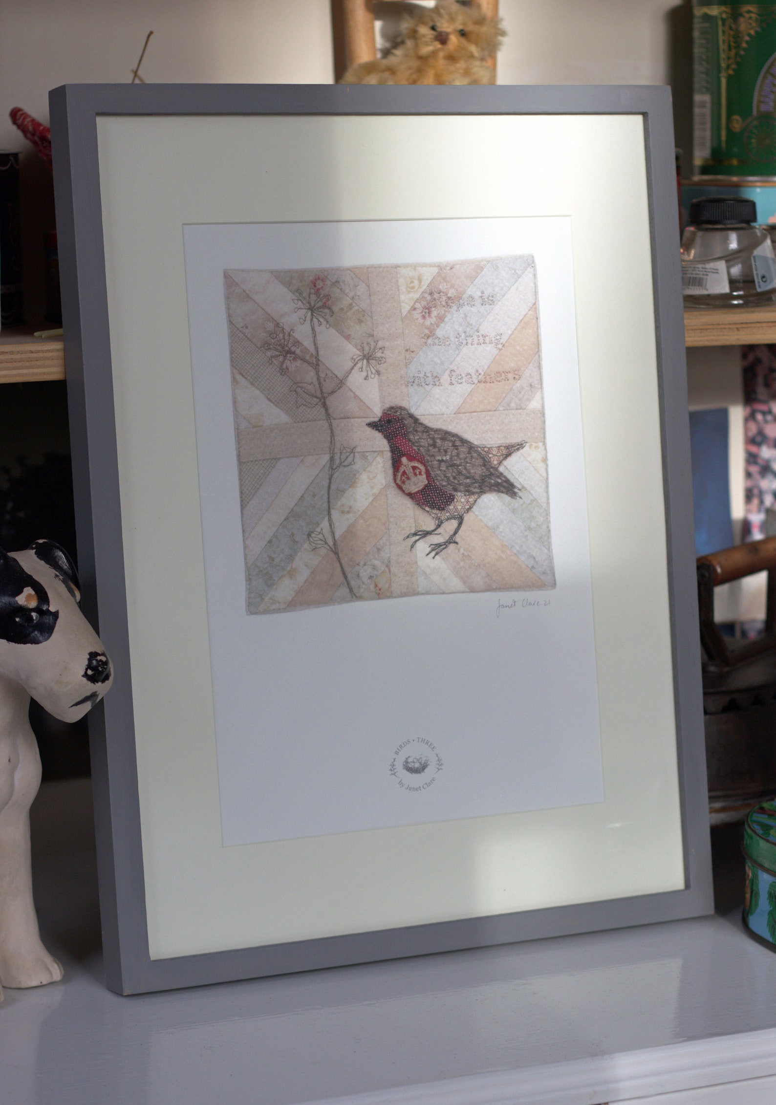 Art Print 'birds Three 'hope is the Thing With - Etsy