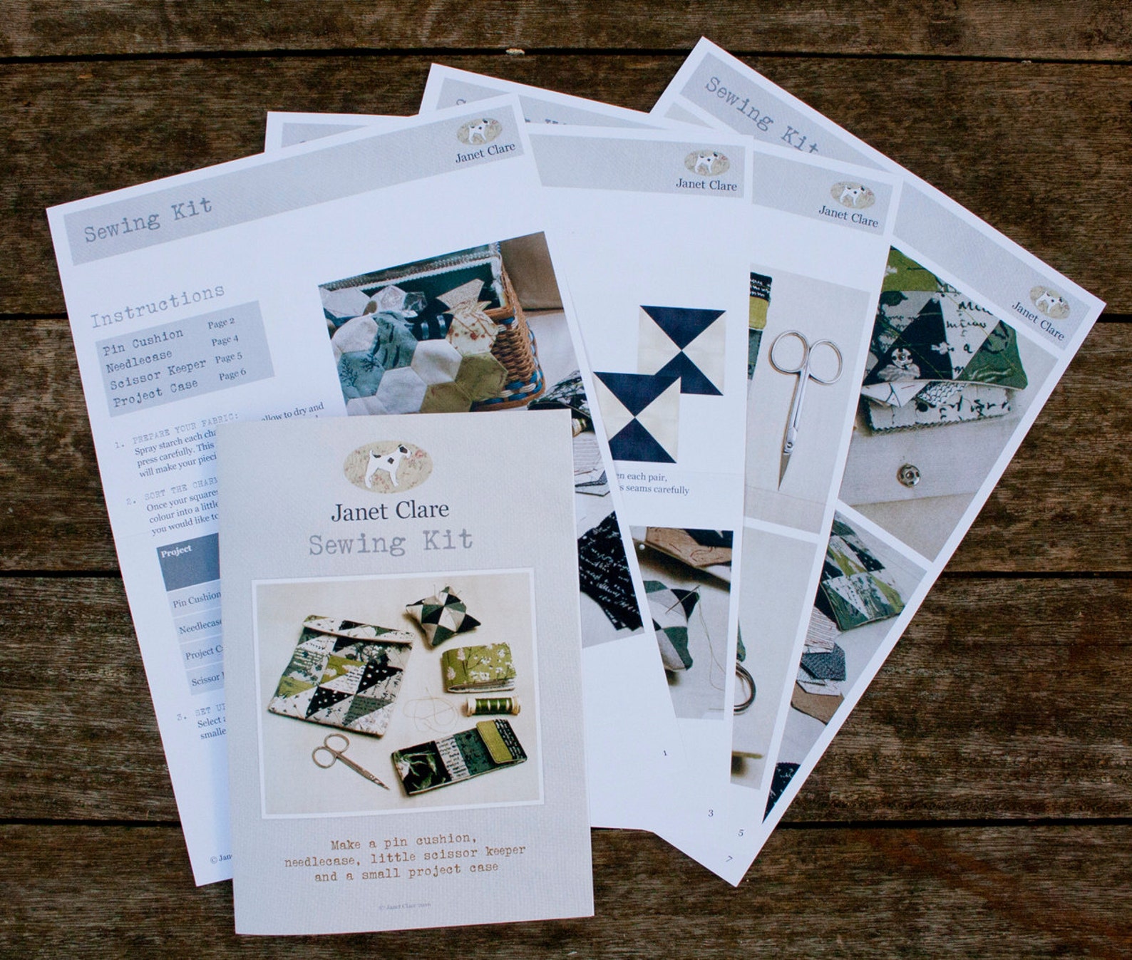 Sewing Kit Sewing Pattern PDF Download A Charming Pattern | Etsy