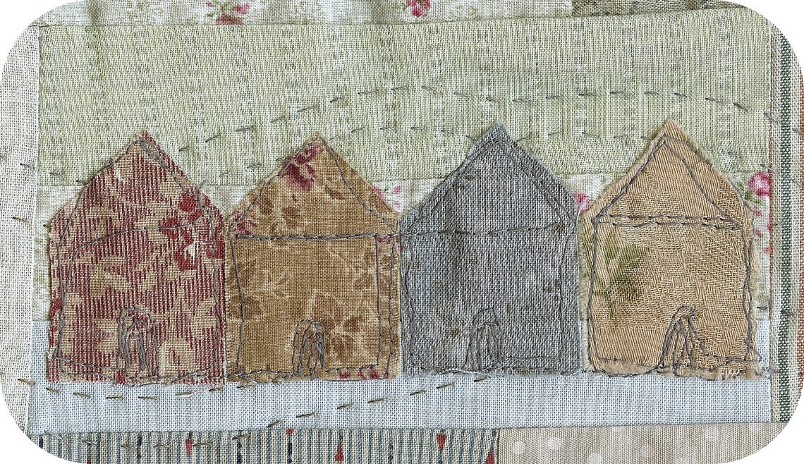 Down Beside the Seaside Pattern A Delightful Wall Hanging | Etsy