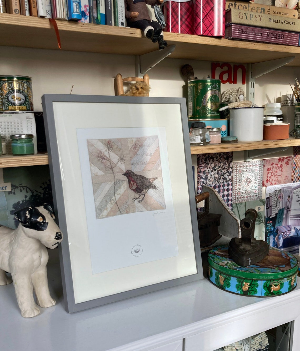 Art Print 'birds Three 'hope is the Thing With - Etsy