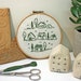 Village - Embroidery Pattern - Create a Charming Village Embroidery ...