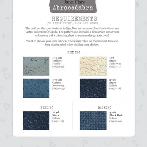 Abracadabra - Quilt Pattern - A Striking Design Created Using ...