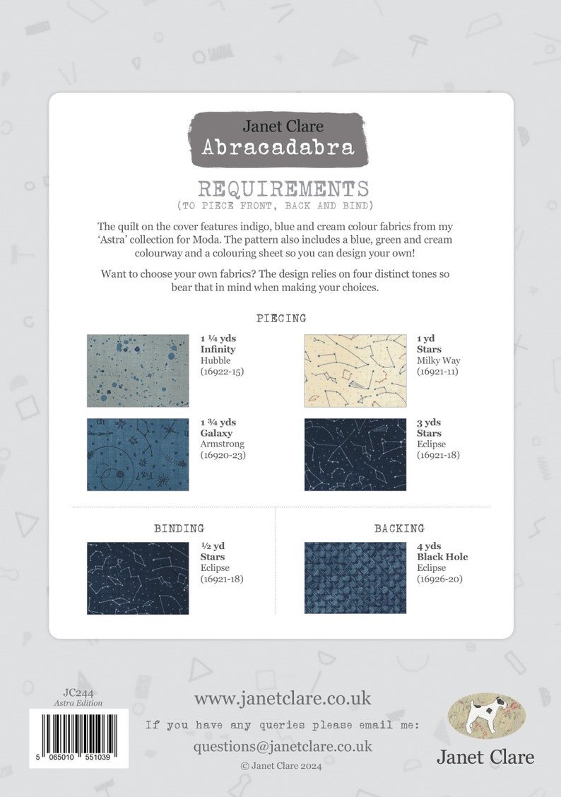 Abracadabra - Quilt Pattern - A Striking Design Created Using ...