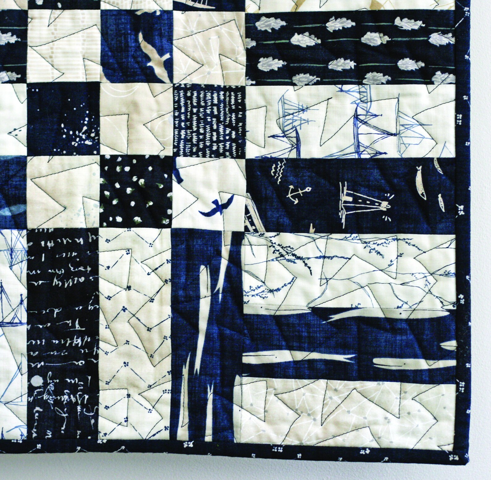 Albert Quilt Pattern (scrappy Version) - PDF Download - A Striking ...