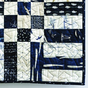 Albert - Quilt Pattern - PDF Download - A Striking Design in Two Tones ...