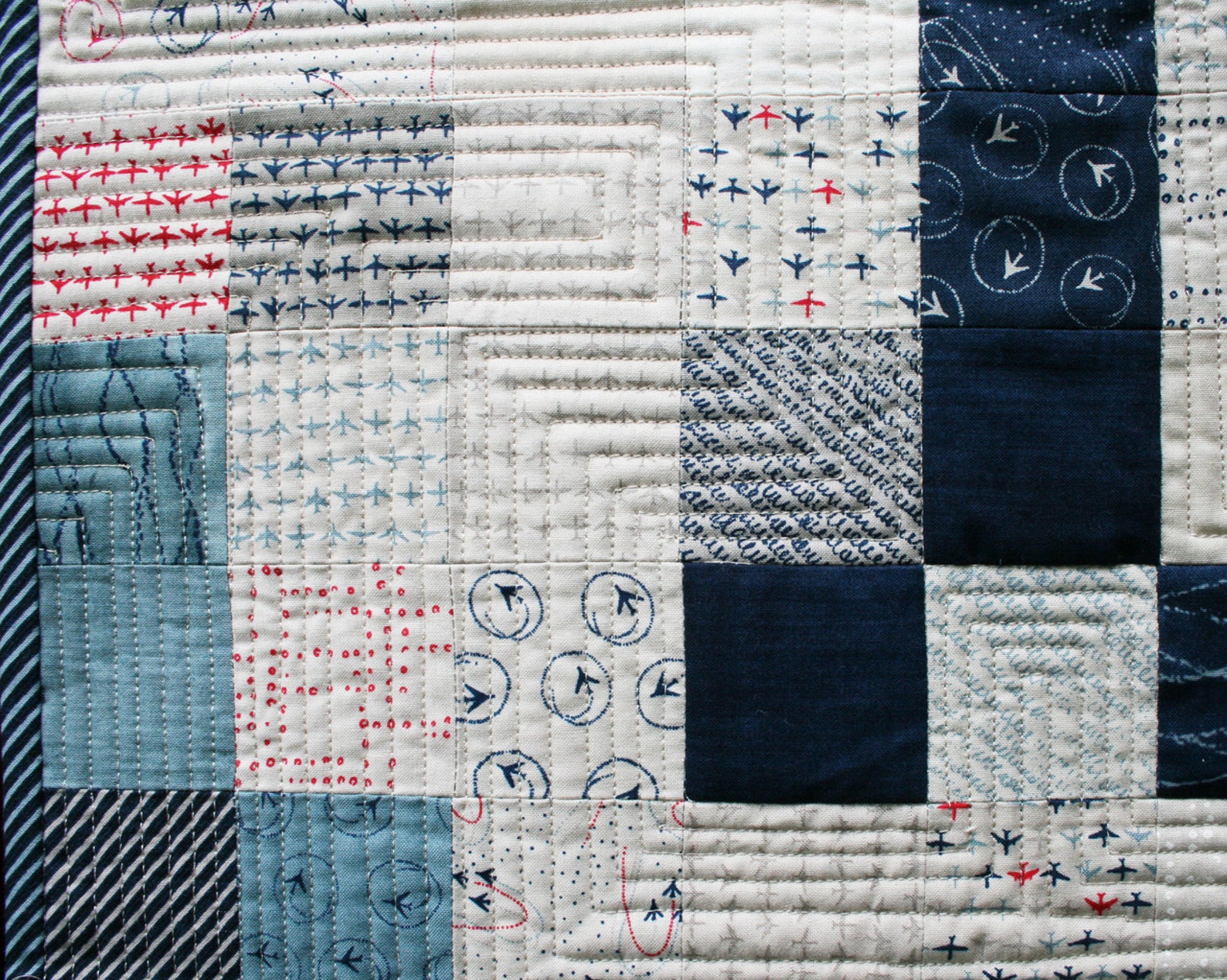 The Wright Flyer - Mini Quilt Pattern - A Simple Mini-quilt Featuring ...