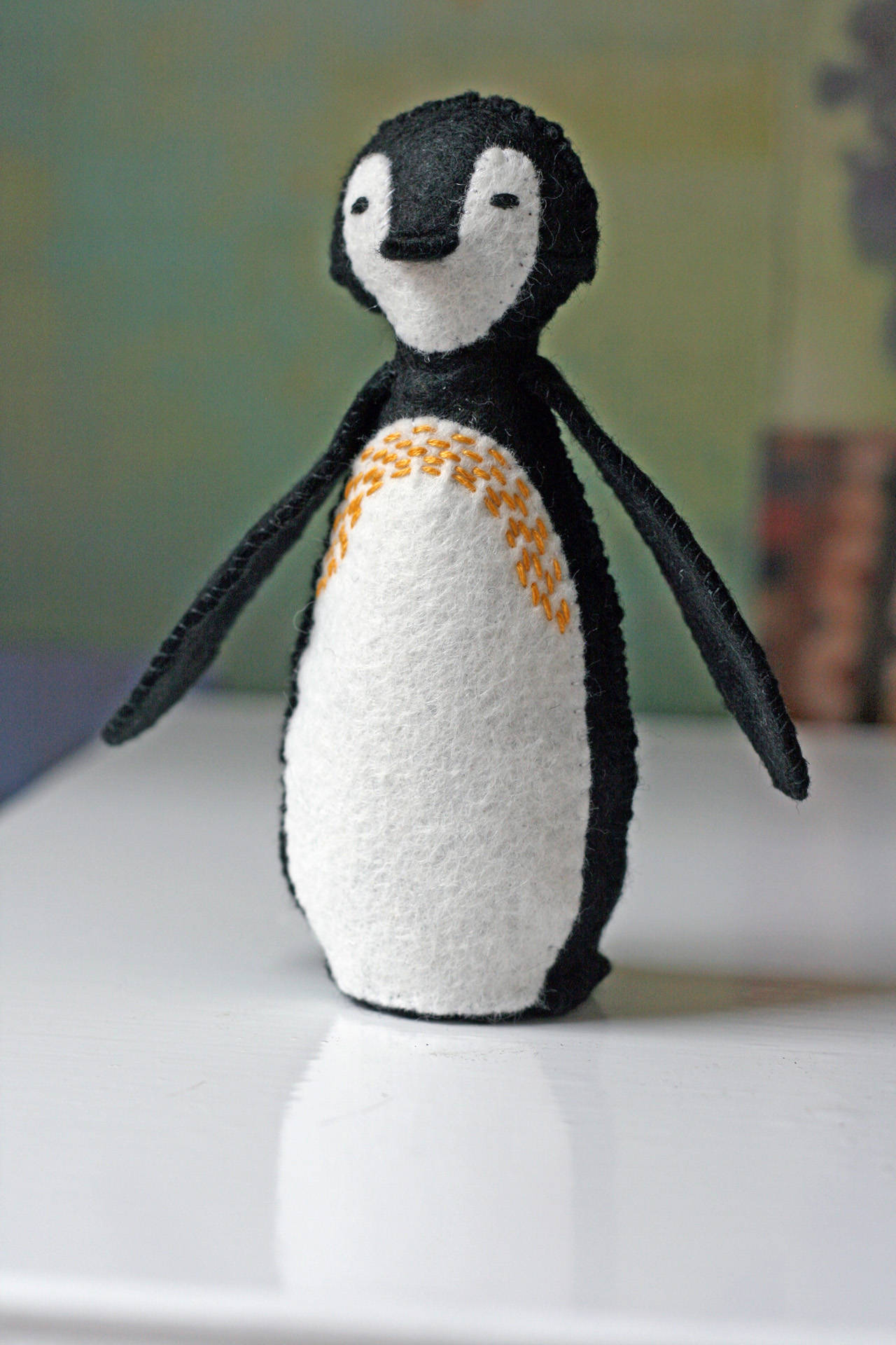 Popi the Penguin Kit - Create This Beautifully Detailed Felt Penguin ...