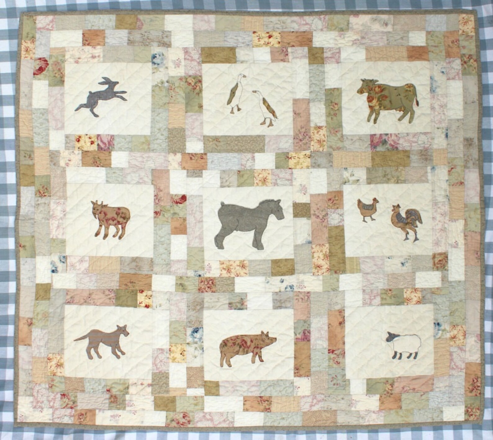 Come to the Farm With Me Quilt Pattern - A Delightful Quilt Featuring ...