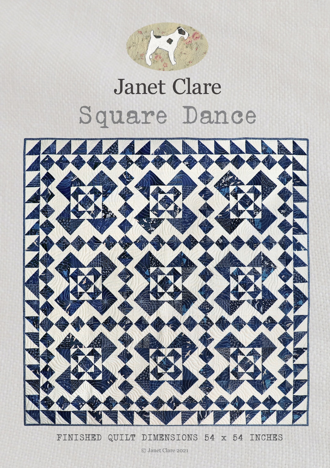 Square Dance - Quilt Pattern - Create One of Janet Clare’s Beautiful ...