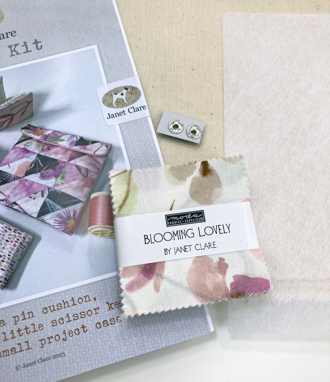 Sewing Kit - Sewing Pattern and Fabric Kit - Everything You Need to ...