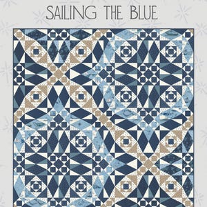 Sailing the Blue - Quilt Pattern - PDF Download- A Fabulous Quilt ...