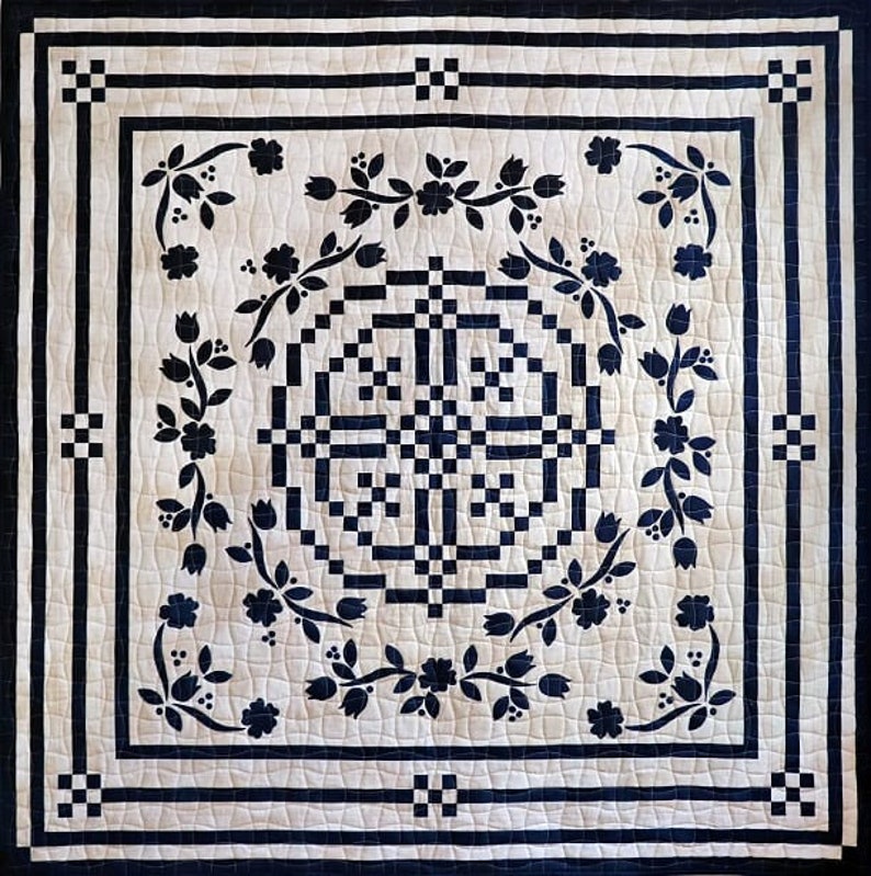 Constance Quilt Pattern A Timeless and Elegant Design - Etsy