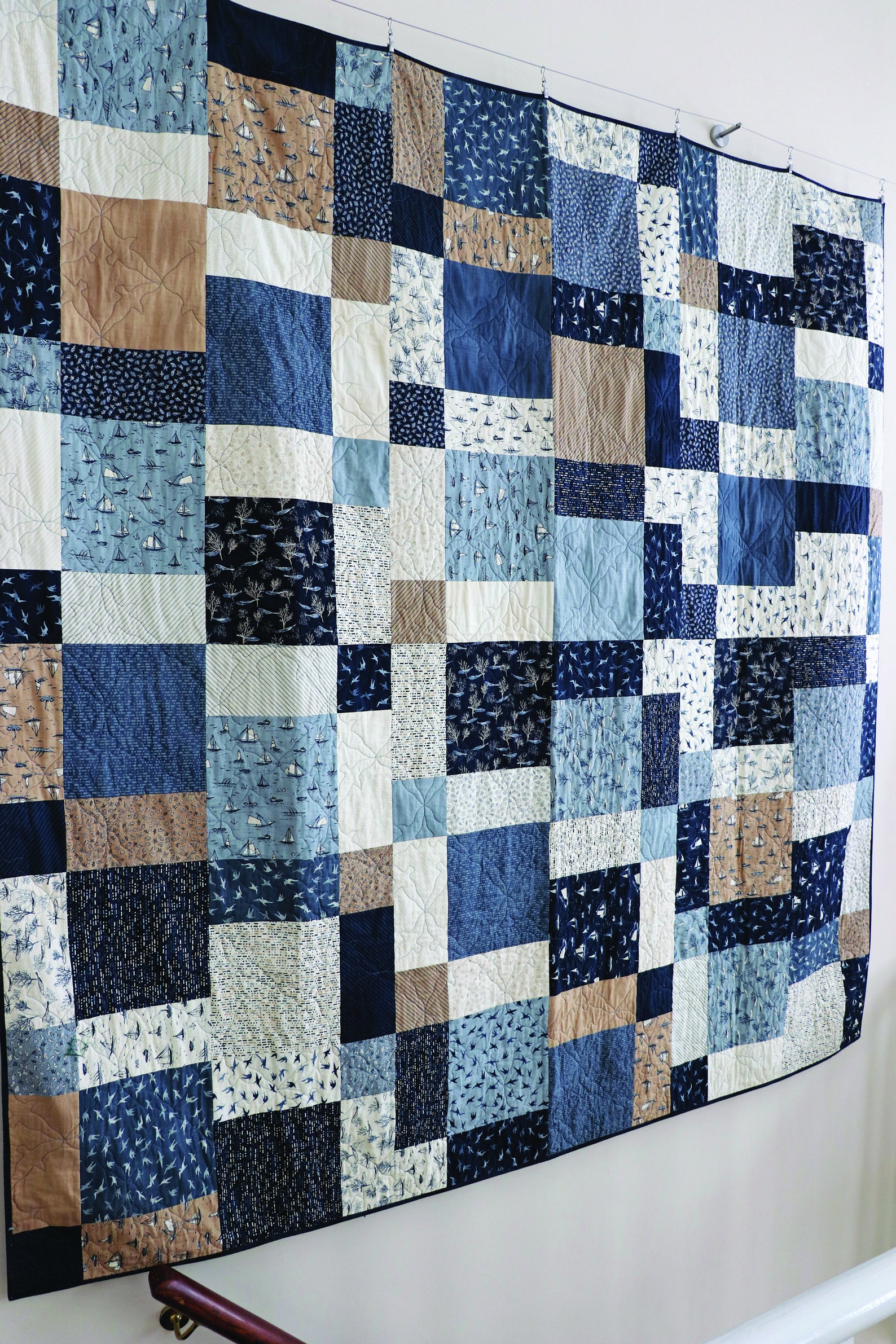 Strewn Quilt Pattern - Simply Take Two 10" Layer Cakes to Piece the Top ...