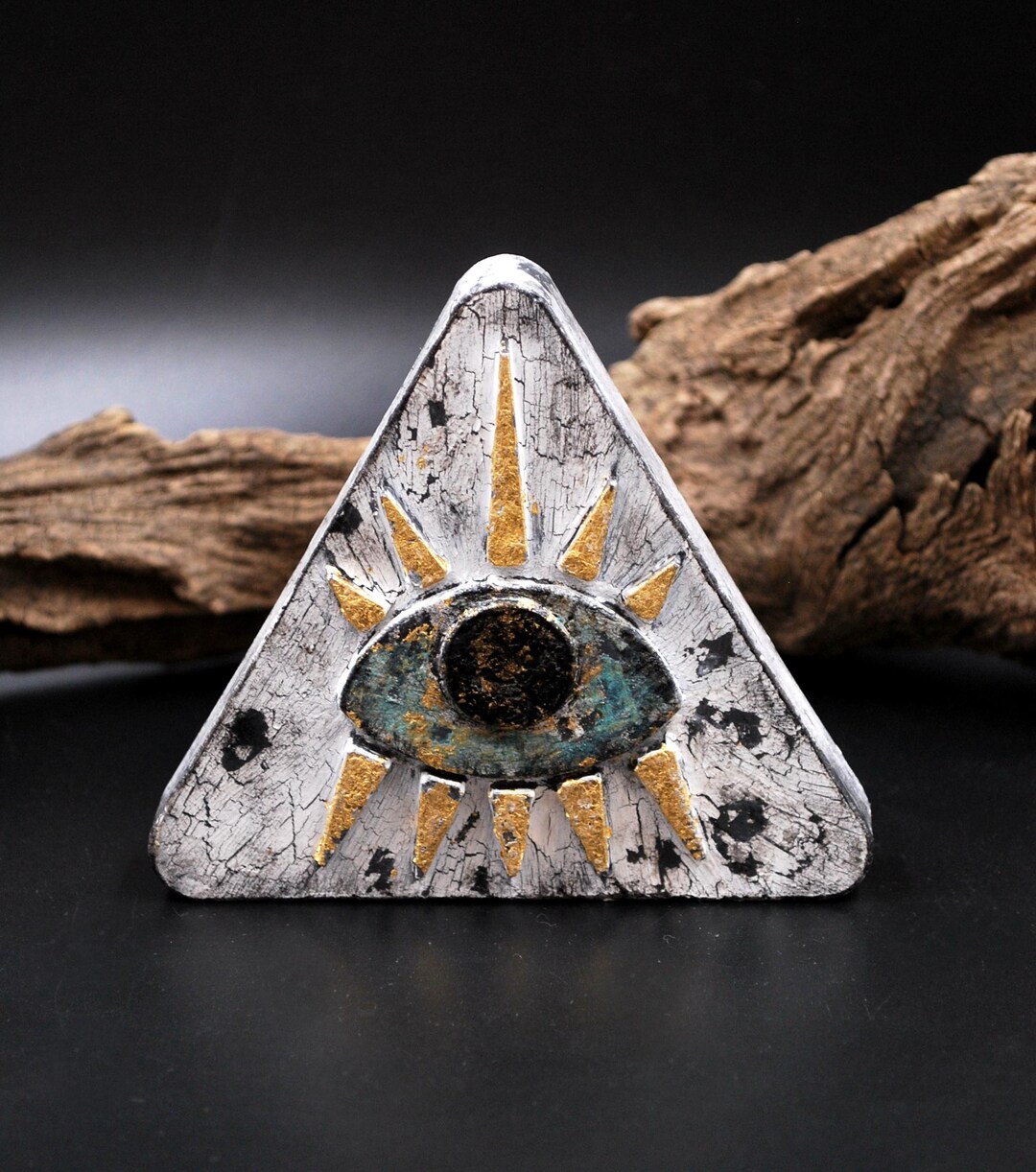 Evil Eye Decor - Evil Eye | Cement Evil Eye | Gothic Decor | Evil Eye ...