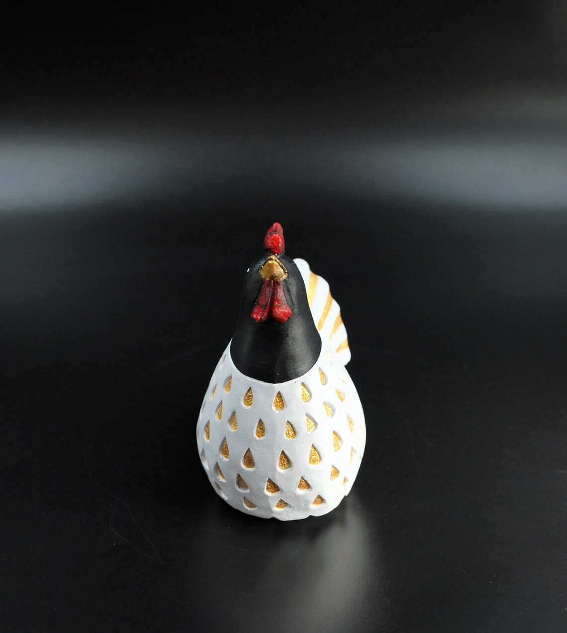 Handmade Mini Cement Chicken: Gothic Farmhouse Decor - Etsy