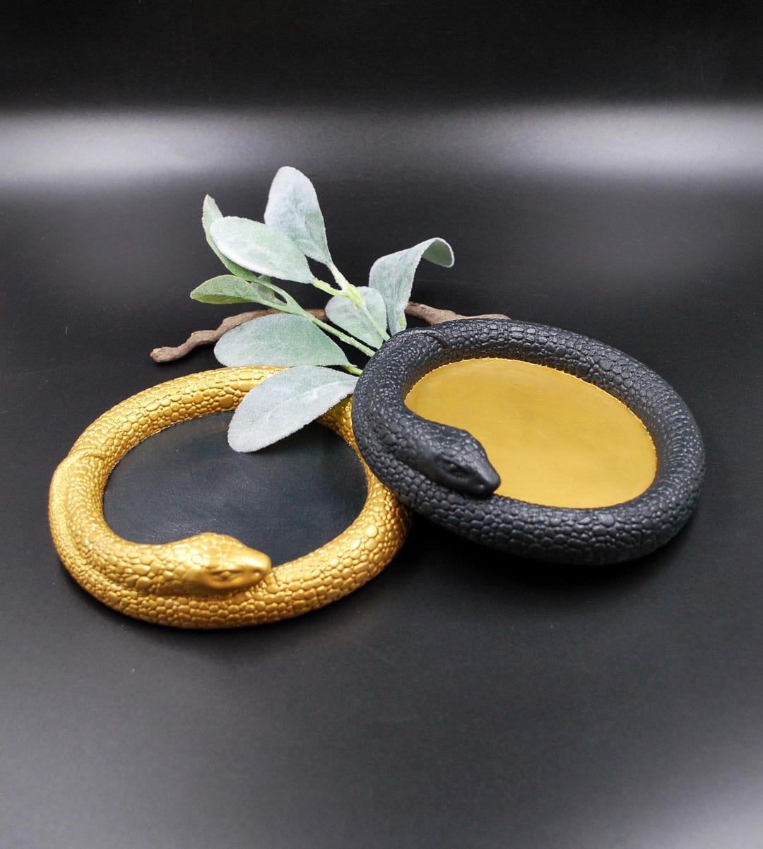 Snake Trinket Dish - Gothic Home Decor | Snake Dish| Gothic Snake Dish ...
