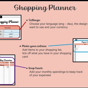 Shopping Planner, Digital Shopping List, App, Mobile, Shared Planning ...