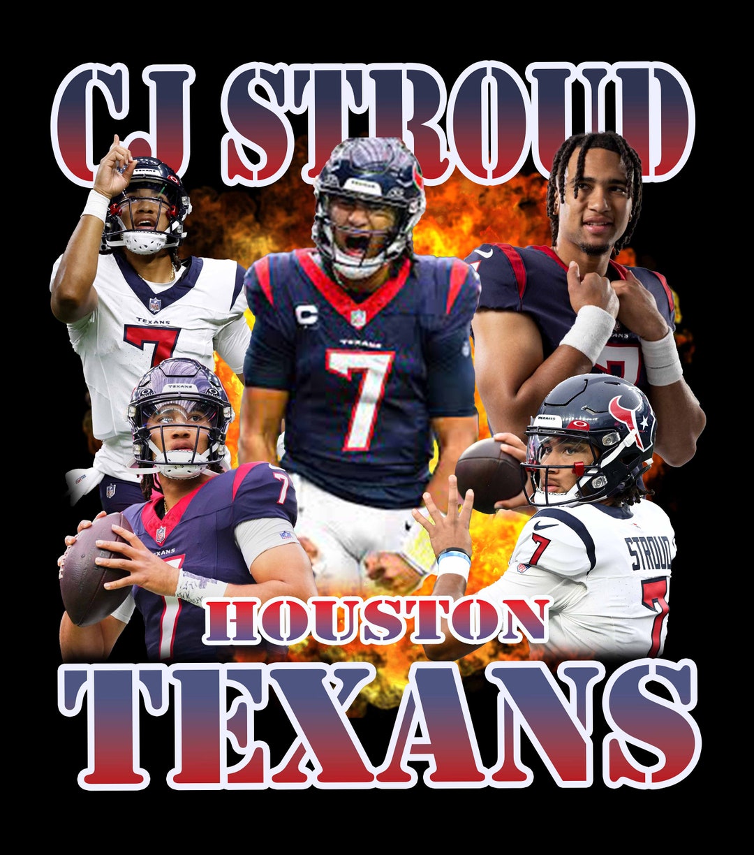 Cj Stroud T-shirt Design PNG ,digital Instant Download, 300.dpi - Etsy