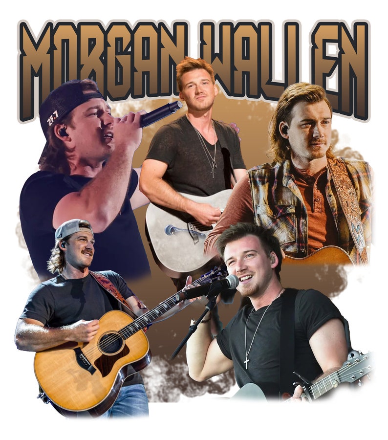 Morgan Wallen Digital Png Download, Morgan Wallen Fan Png Design ...