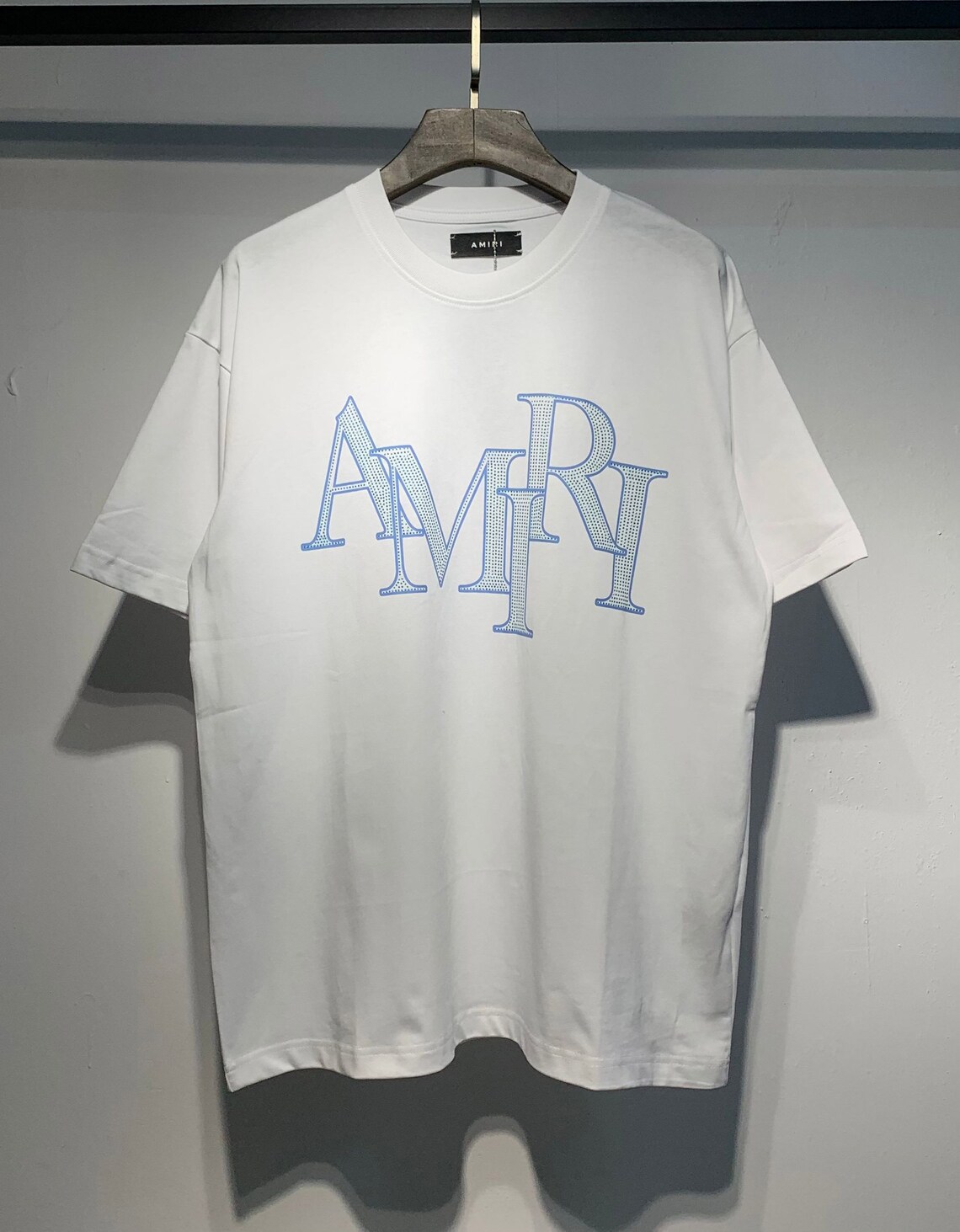 Amiri T-shirt, Vintage Amiri Logo Shirt, Letter Print AMIRI Tee, Casual ...