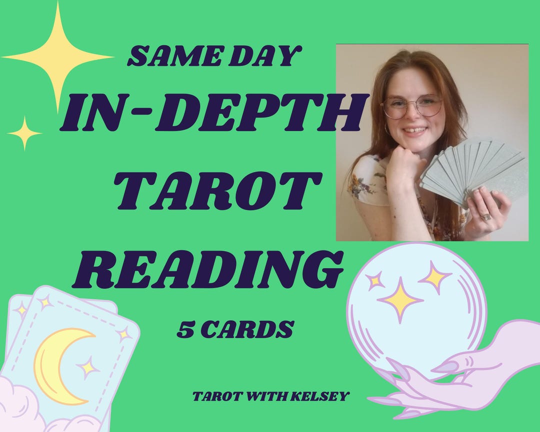 Same Day in Depth Tarot Reading, Spiritual Guidance, Life Advice, 24 ...