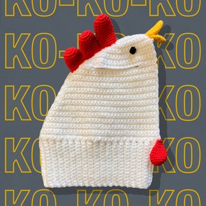 Chicken Dog Hat With Earholes Dog Hood Dog Costume Halloween Dog Hat ...