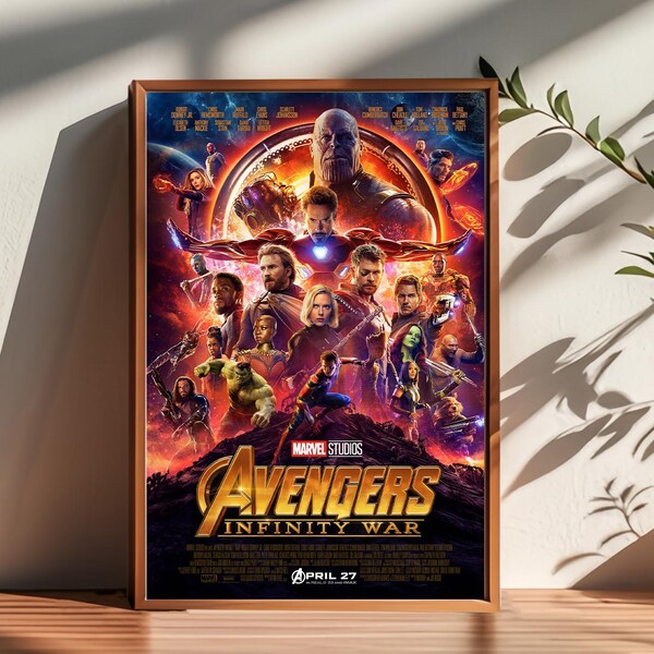 Infinity War Poster - Etsy