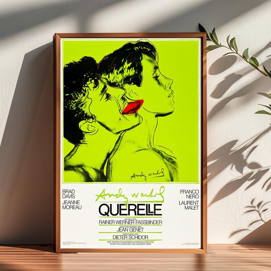 Querelle Movie Poster: Andy Warhol Style, Room Decor - Etsy