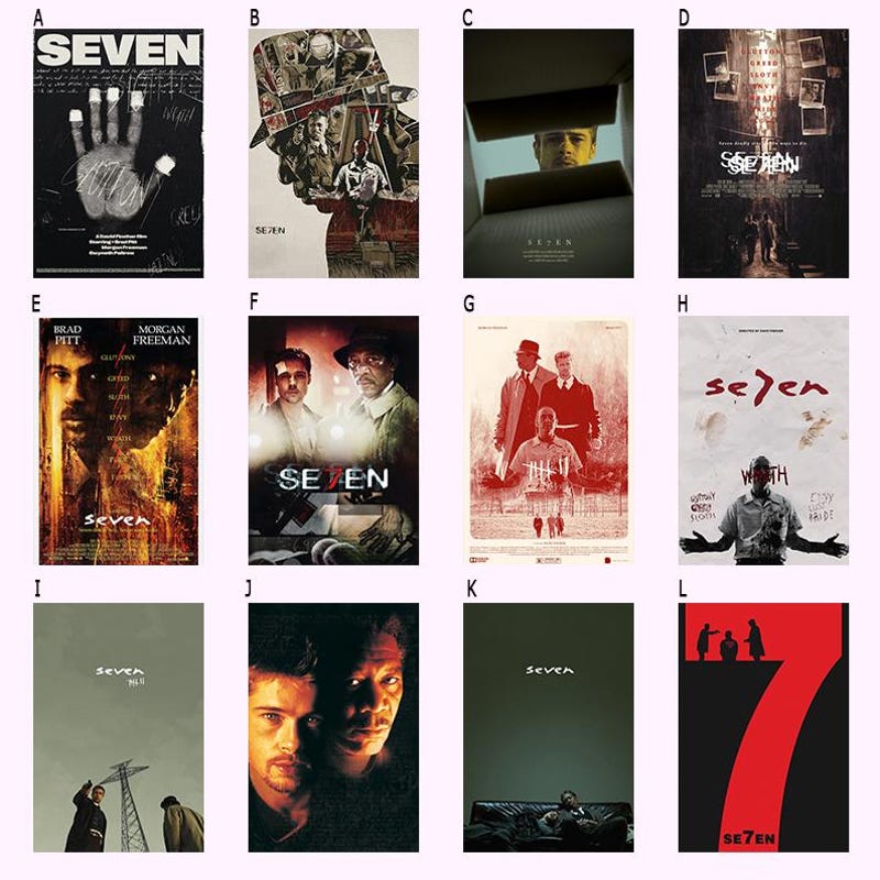 Se7en Movie Posters - Etsy UK