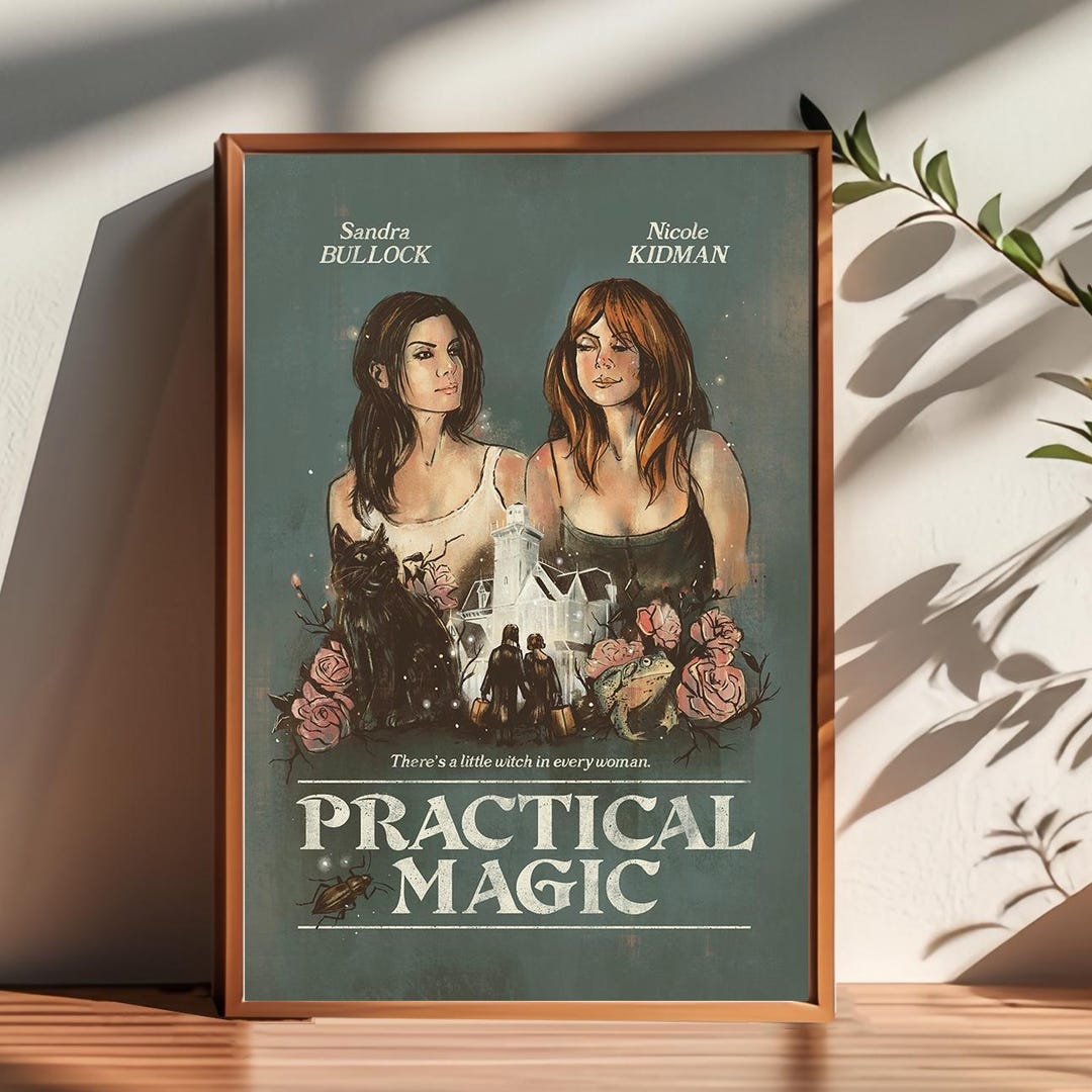 PRACTICAL MAGIC Movie Poster,room Decor,poster for Gifts,home Decor ...