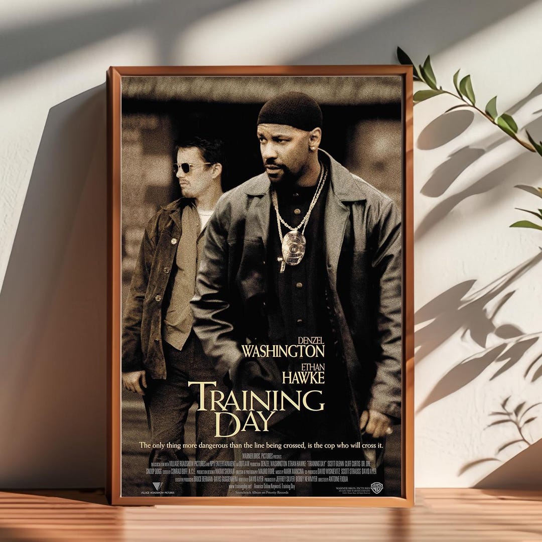 Training Day Movie Poster,room Decor,poster for Gifts,home Decor,wall ...