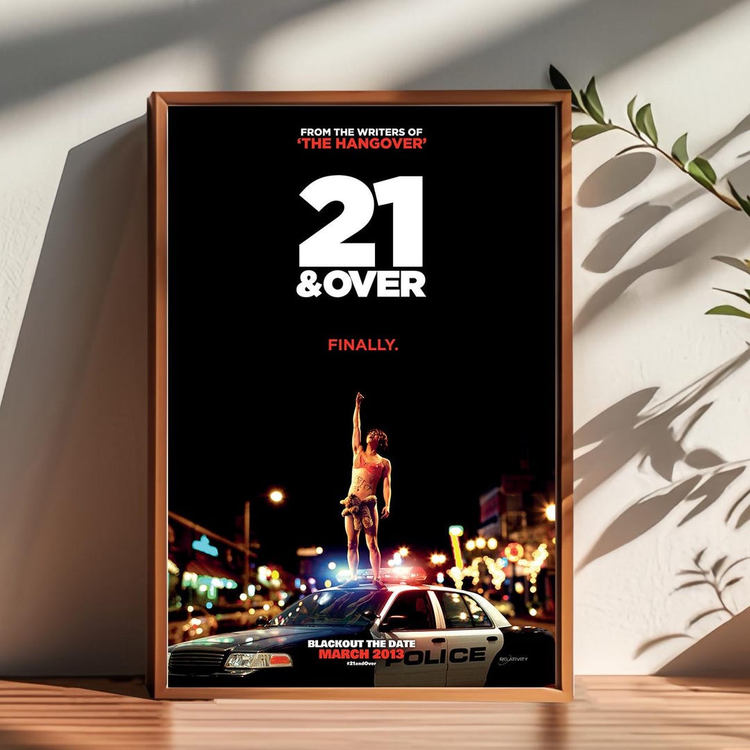 21 & Over Movie Poster,room Decor,poster for Gifts,home Decor,wall Art ...