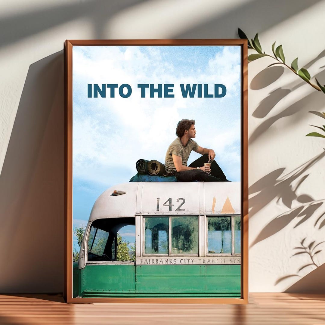 Into the Wild Movie Poster,room Decor,poster for Gifts,home Decor,wall ...