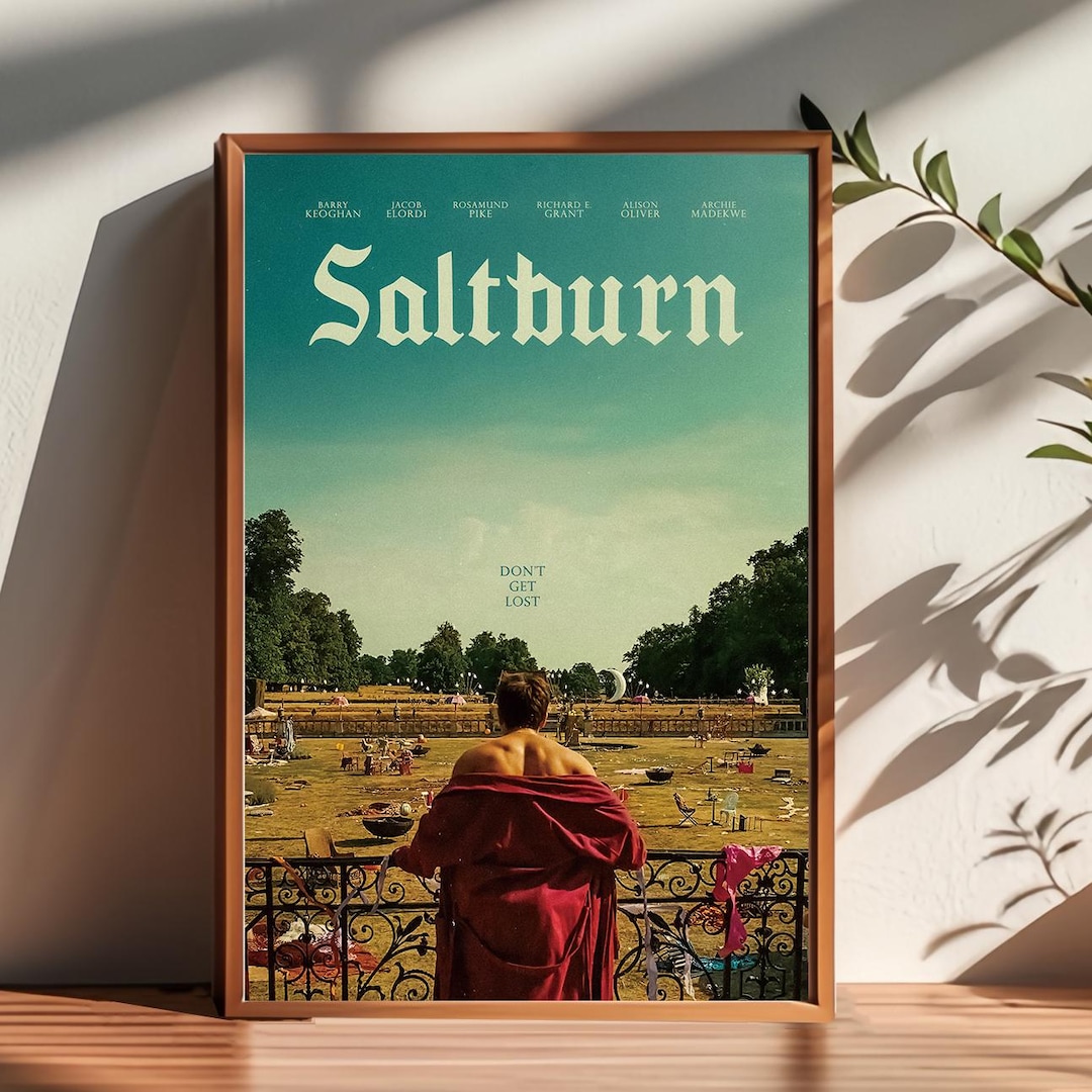 Saltburn Movie Poster,room Decor,poster for Gifts,home Decor,wall Art ...