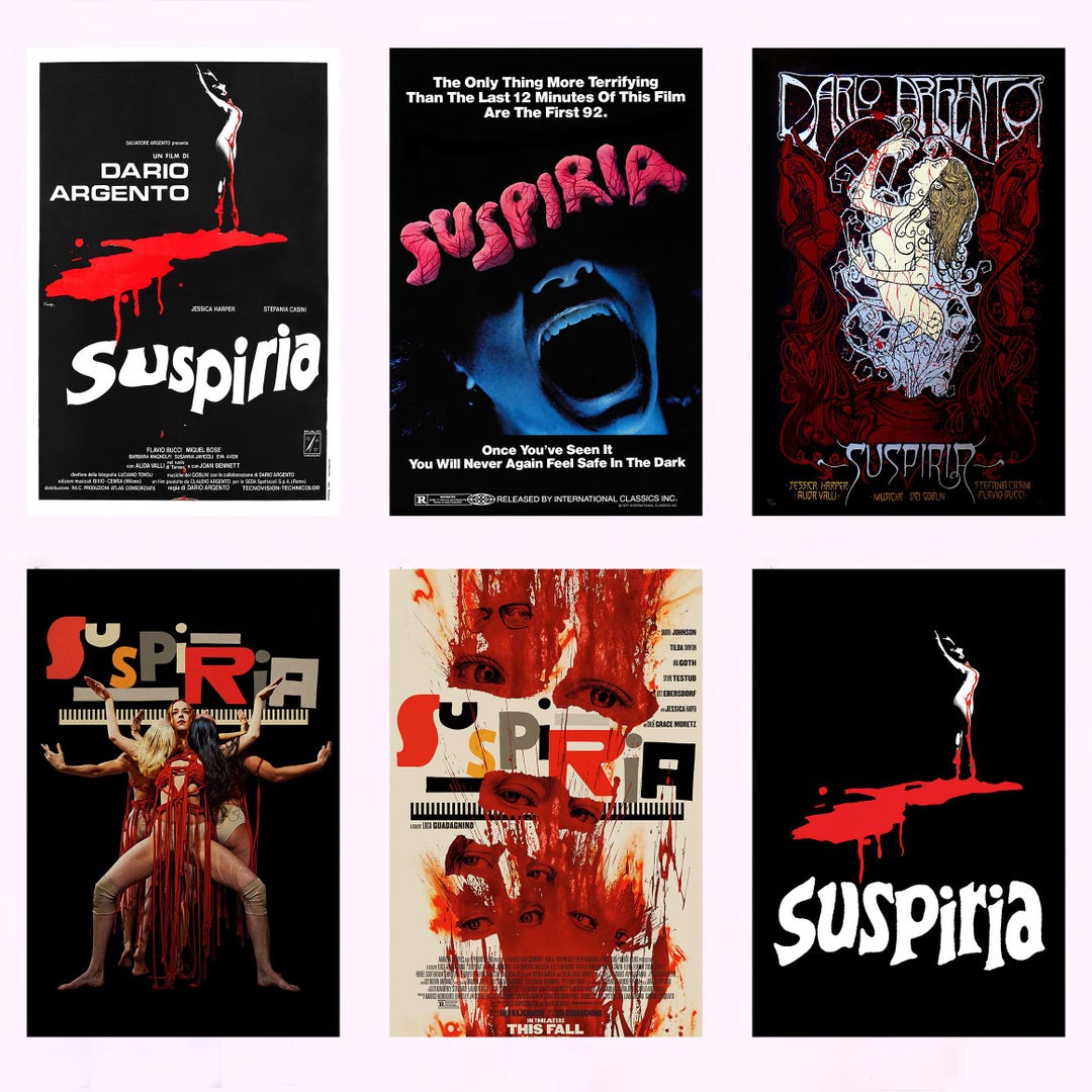 Suspiria Movie Poster,room Decor,poster for Gifts,home Decor,wall Art ...