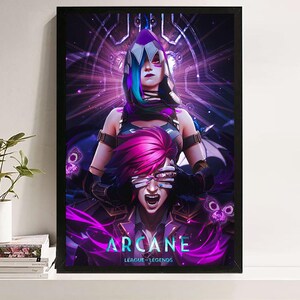 ARCANE Movie Poster: High Definition Canvas Wall Art - Etsy UK