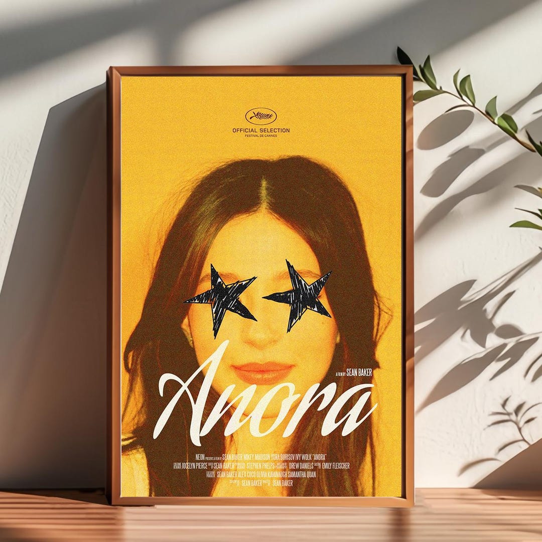 Anora Movie Poster,room Decor,poster for Gifts,home Decor,wall Art ...