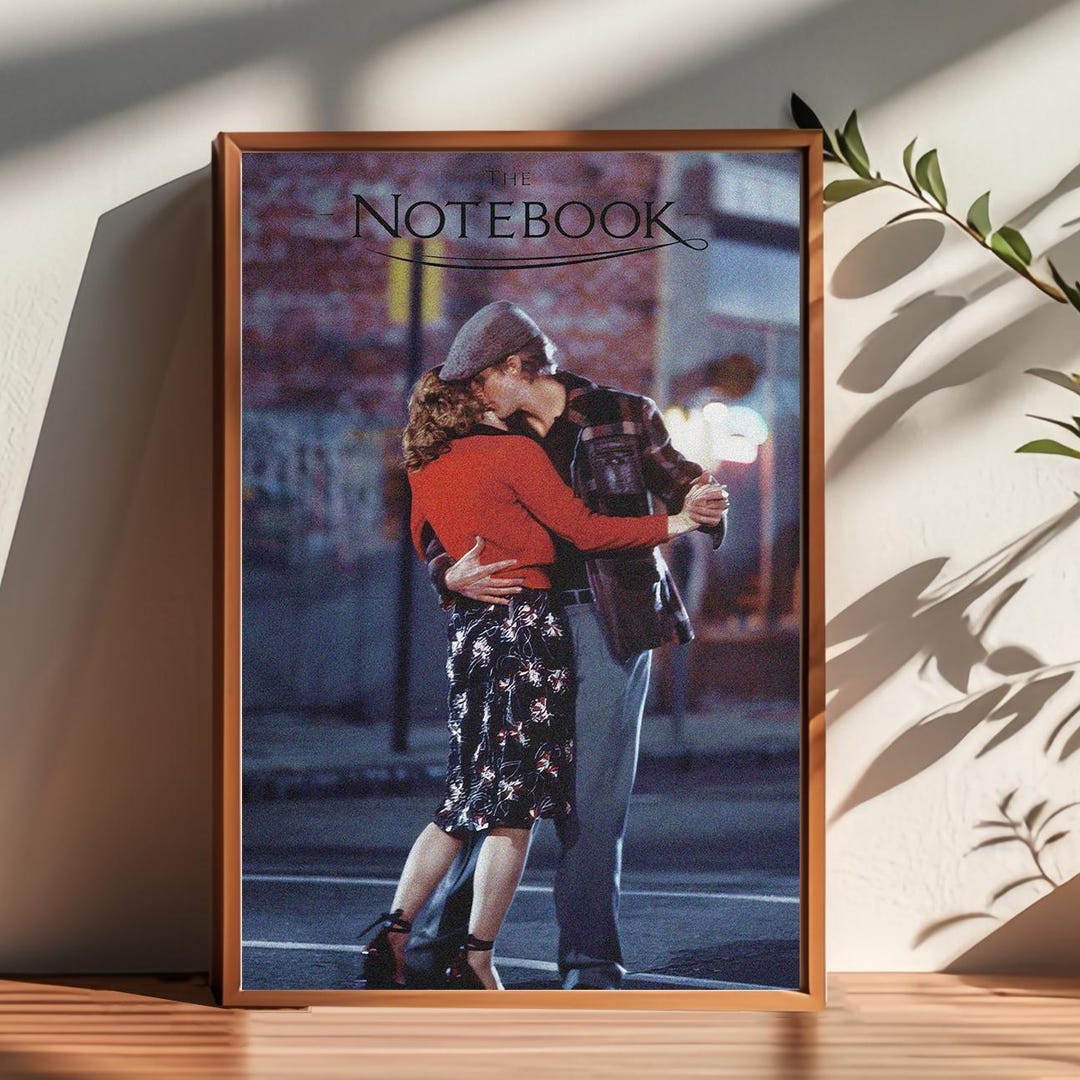 The Notebook Movie Poster: Handmade Canvas Wall Art - Etsy